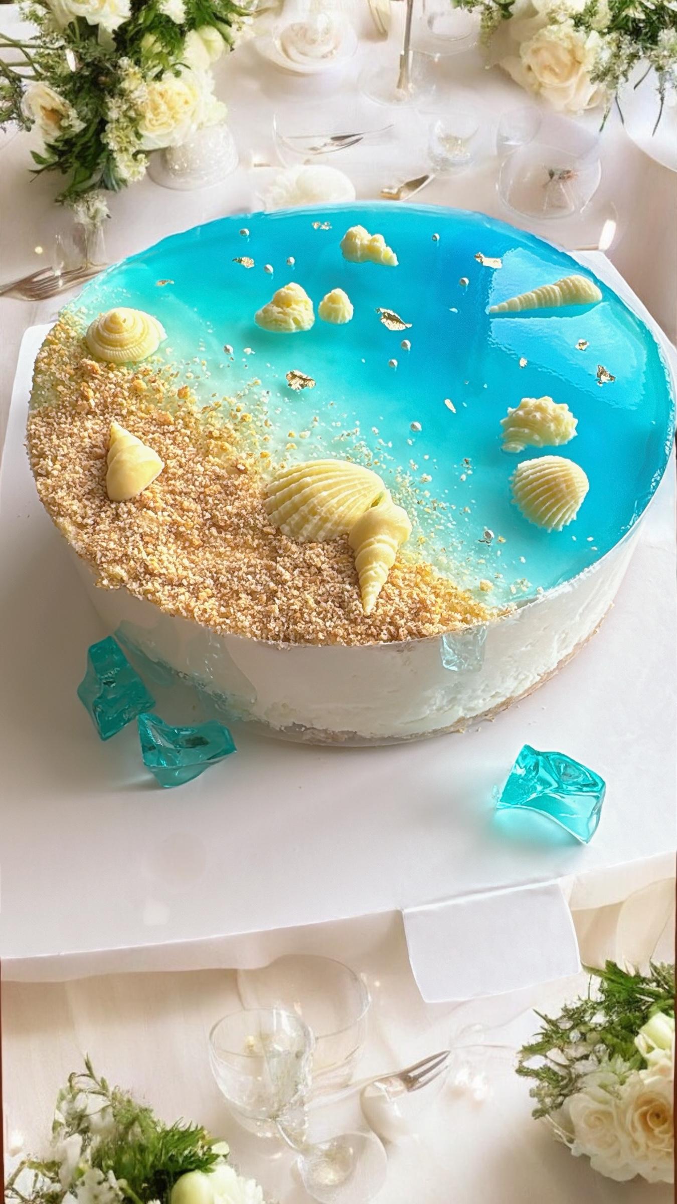 『親子で作る海のケーキ』 | happissier/ハピシエの動画レッスン | 料理教室検索サイト「クスパ」