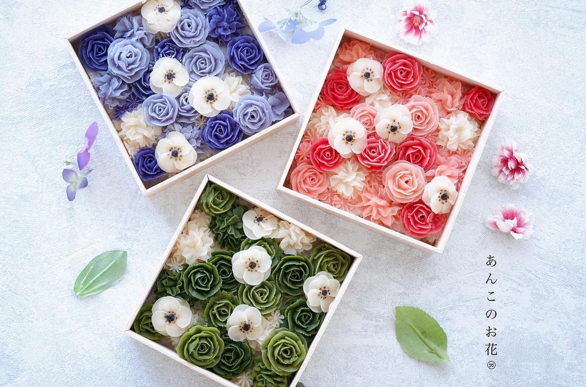 Dear Flower ディアフラワー あんこでお花絞り（静岡市葵区南）の教室情報 | 料理教室検索サイト「クスパ」